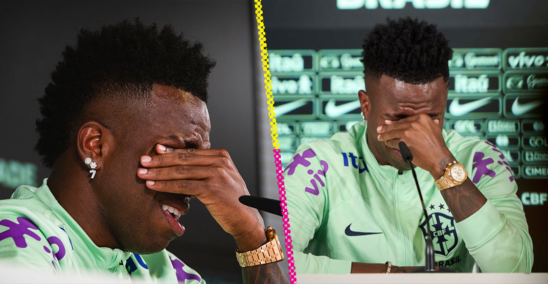 Vinicius llora durante discurso contra el racismo