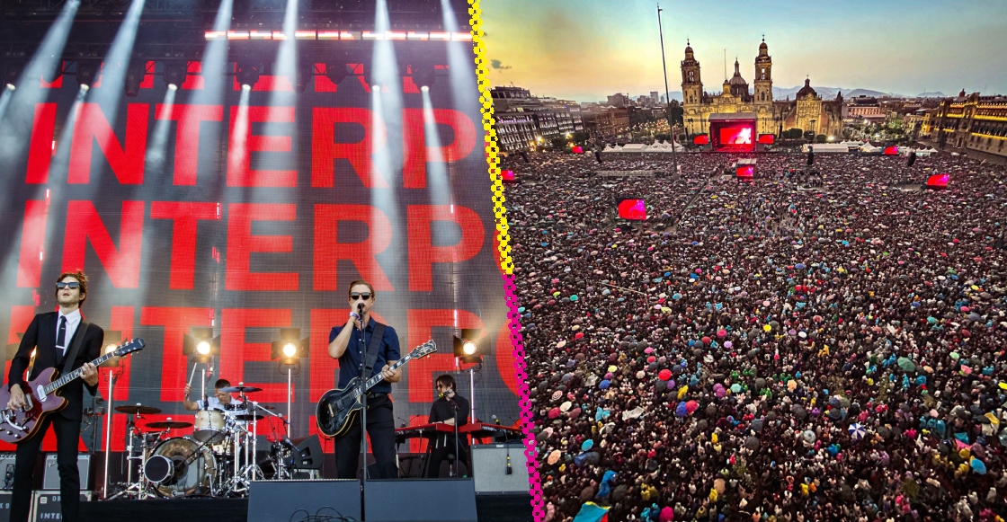 Fecha y detalles del concierto gratis que Interpol dará en el Zócalo de CDMX