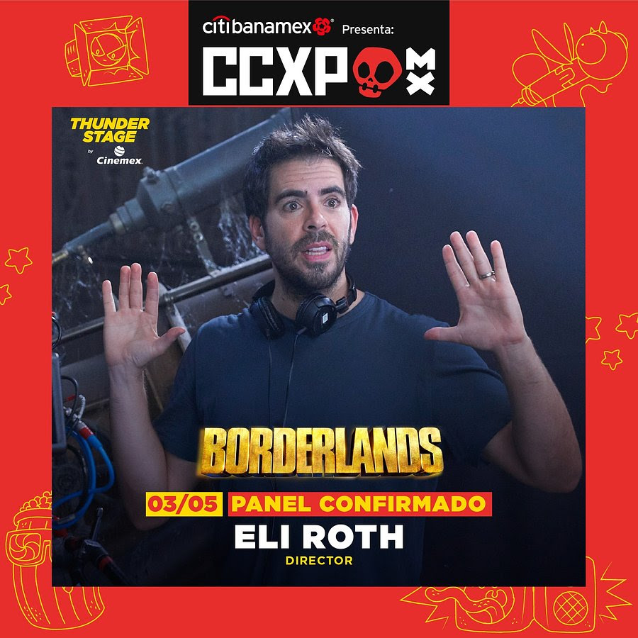 Eli Roth viene a la CCXP México 2024 (y presentará este panel)