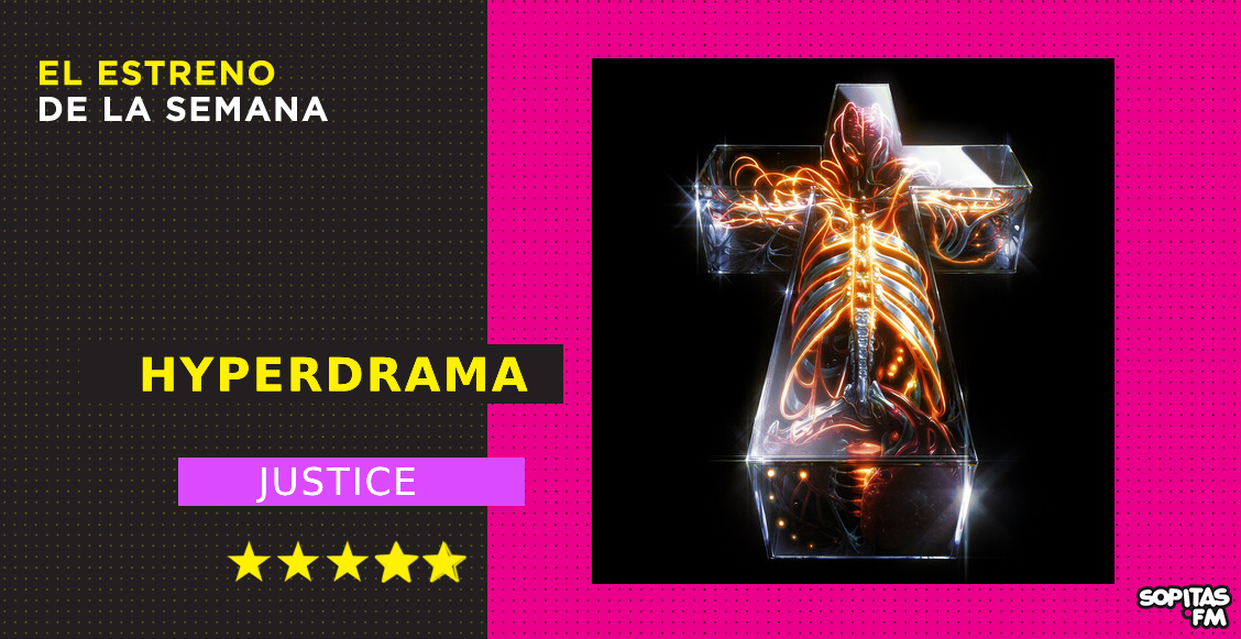 HYPERDRAMA: Justice estrena su primer disco abiertamente colaborativo