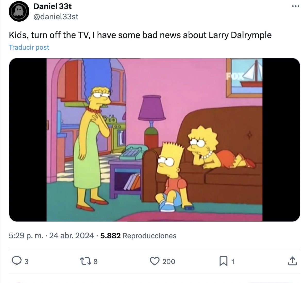 Larry de Los Simpson: Murió un icónico personaje secundario y los fans ...