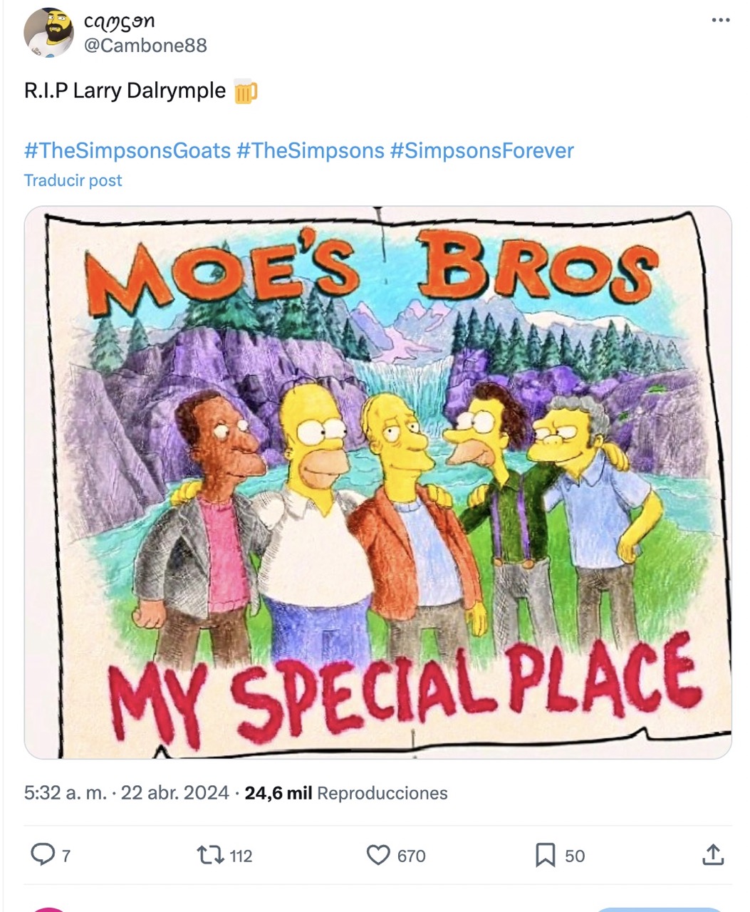 Larry de Los Simpson: Murió un icónico personaje secundario y los fans ...
