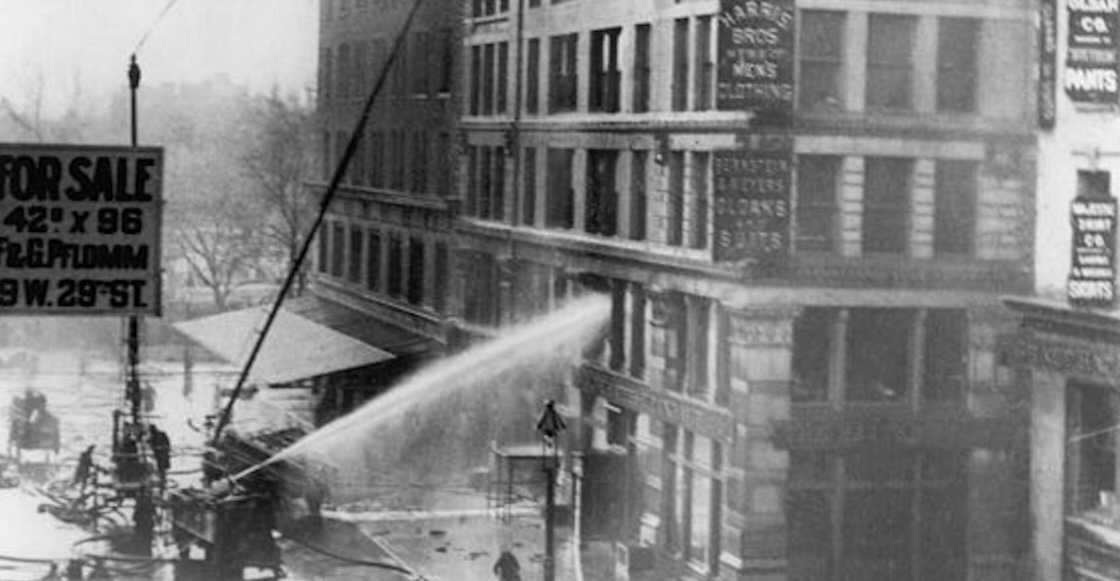 Incendio en Triangle Shirtwaist y la lucha por los derechos del 1° de mayo