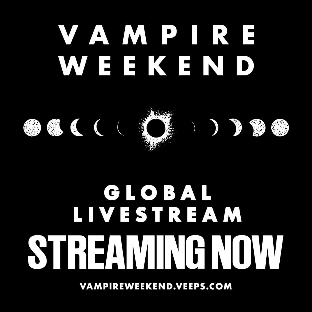 Checa EN VIVO (y gratis) el concierto especial de Vampire Weekend por el eclipse solar