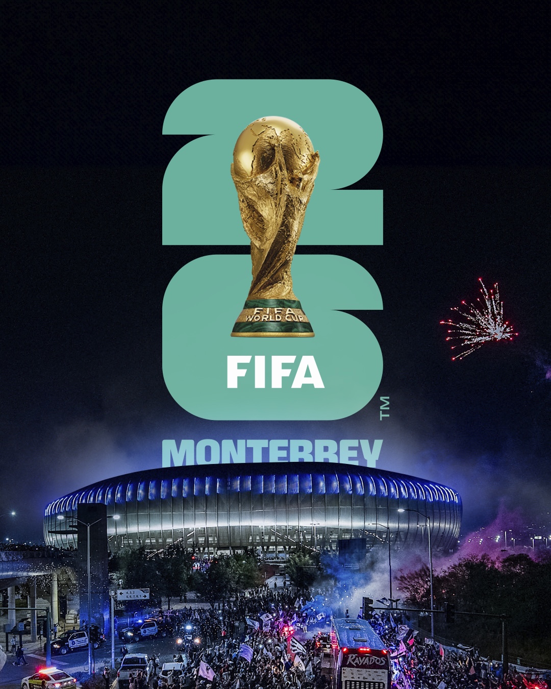 Monterrey va por la sede para sorteo final del Mundial del 2026