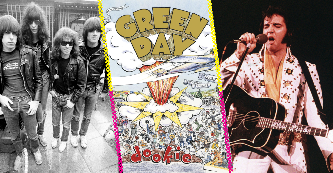 6 referencias musicales en la portada de 'Dookie' de Green Day que ...