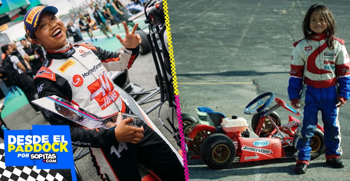 Chloe Chambers piloto de F1 Academy y poseedora de un Récord Guinness