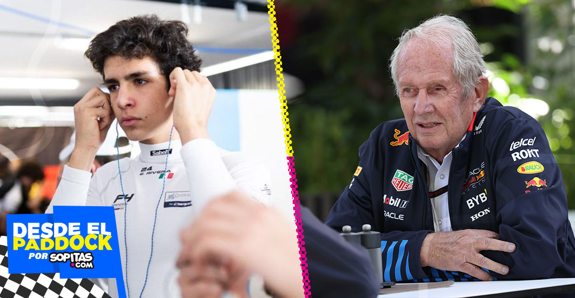 Ernesto Rivera, el piloto mexicano de 15 años que se reunió con Helmut ...