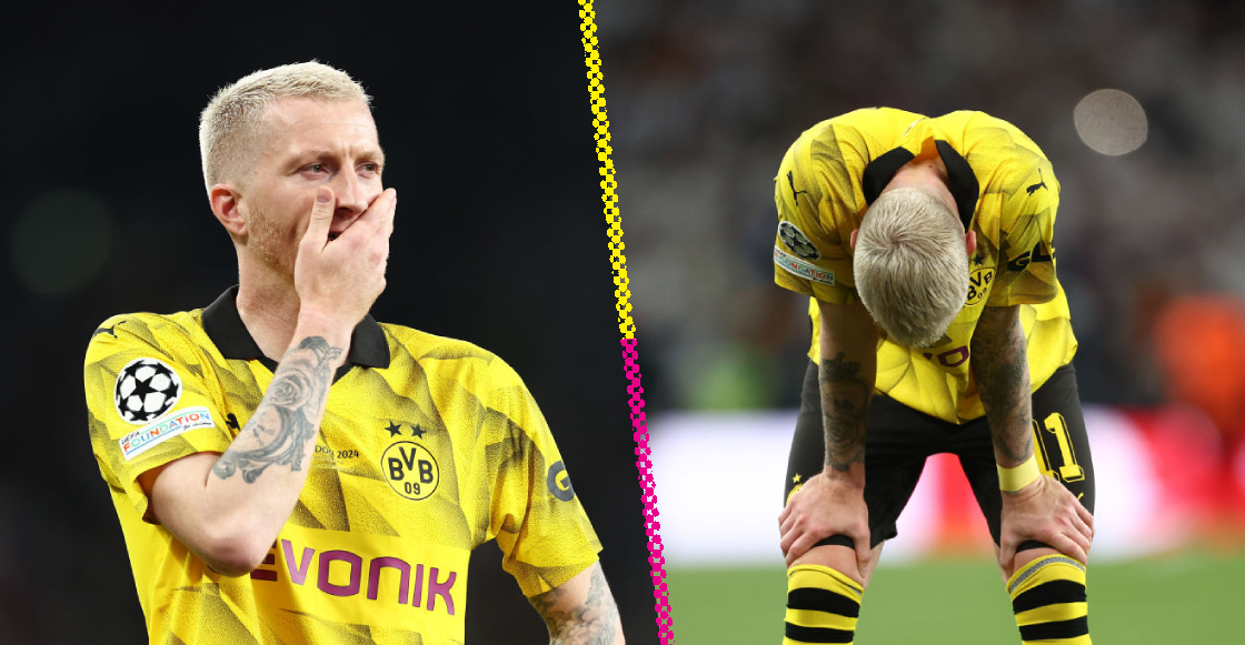 Marco Reus y su triste despedida del Borussia Dortmund en la final de ...