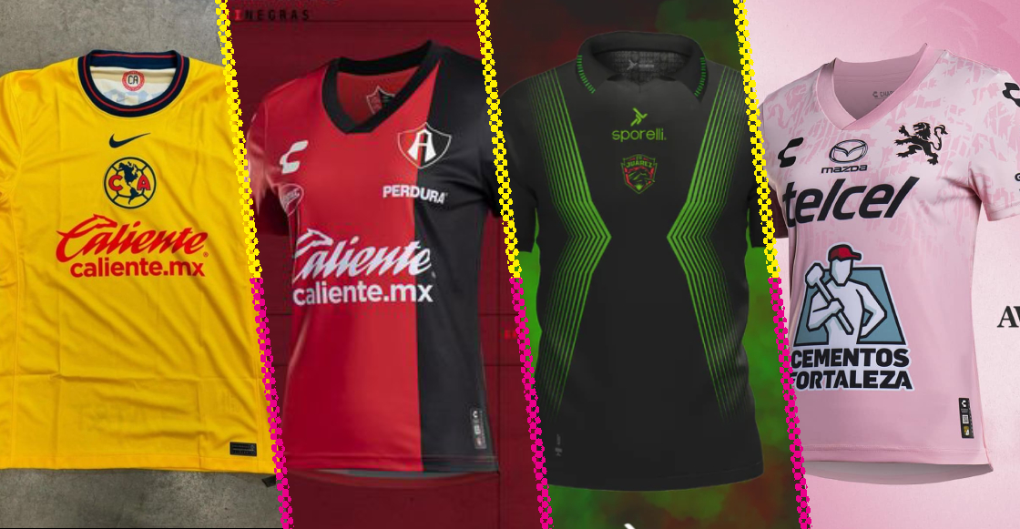 Liga MX: Los nuevos jerseys de los equipos para 2024 y 2025