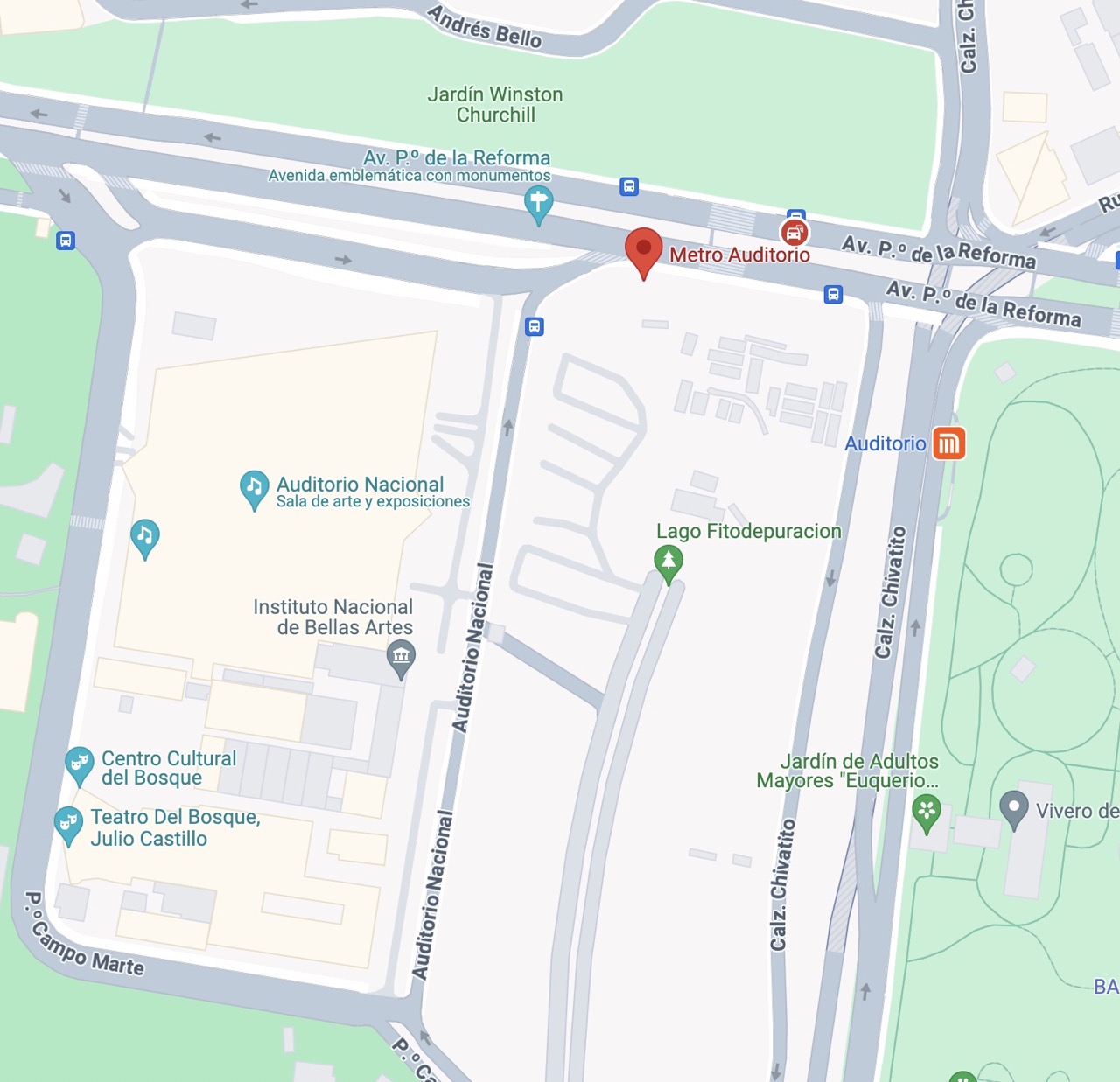 Cómo llegar al Auditorio Nacional: Rutas del Metro, estacionamientos ...