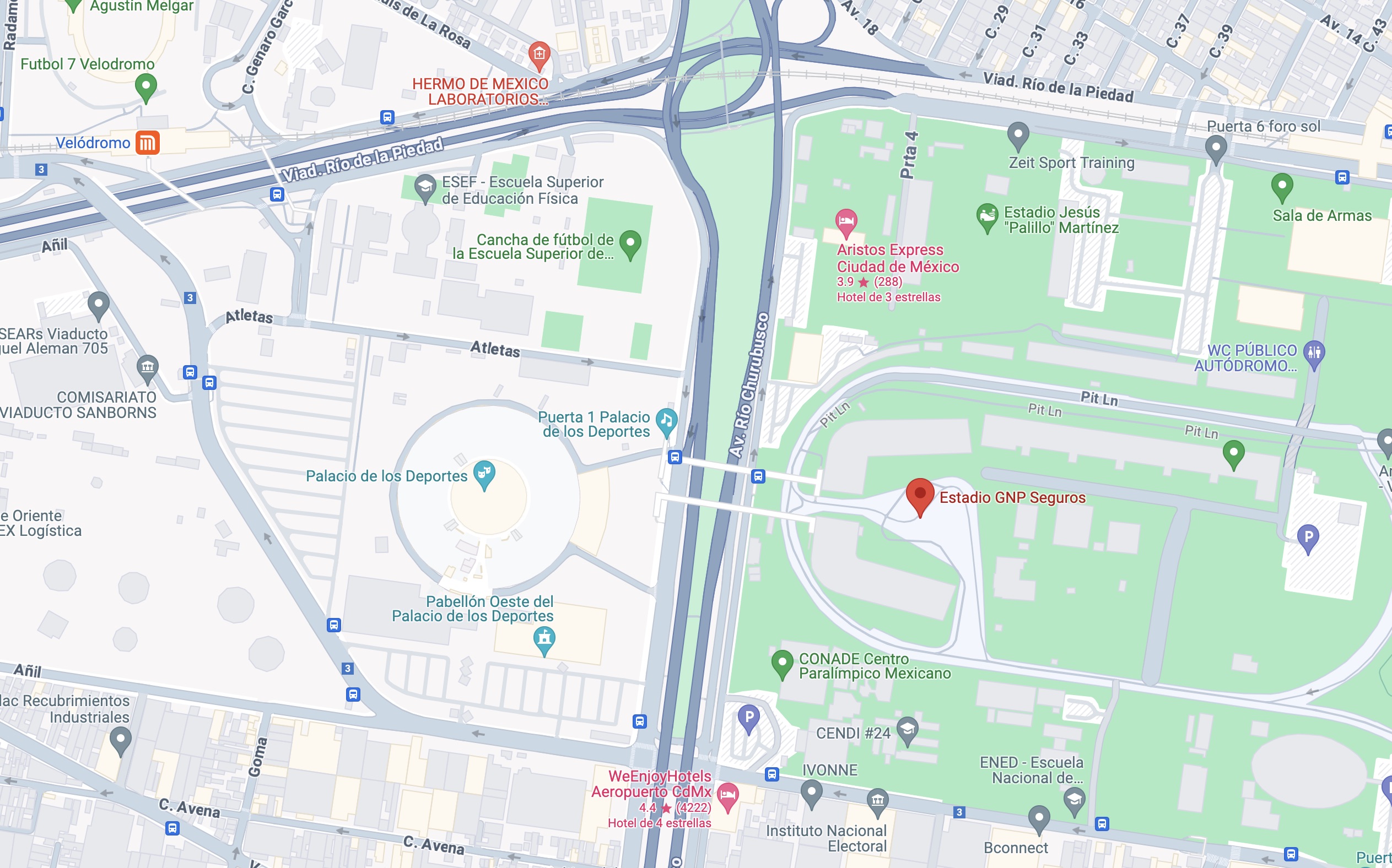 Cómo llegar al Estadio GNP Seguros: Metro cercano, rutas y más