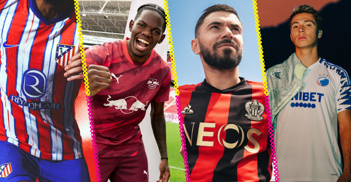 Los jerseys del futbol europeo para la temporada 2024-2025