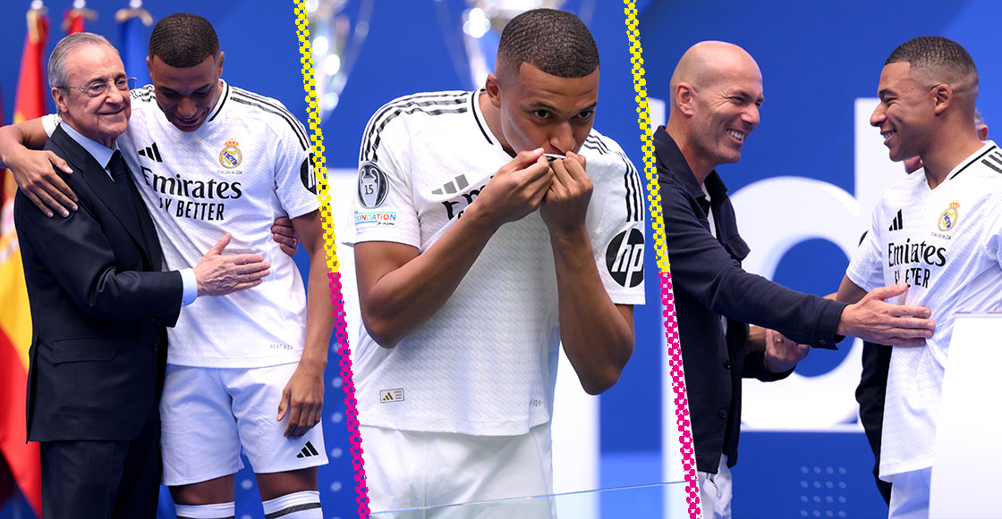 4 momentos que marcaron la presentación de Kylian Mbappé con el Real Madrid