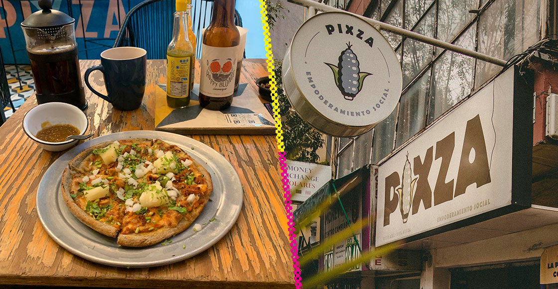 Pixza, una historia de empoderamiento social hecha con maíz azul