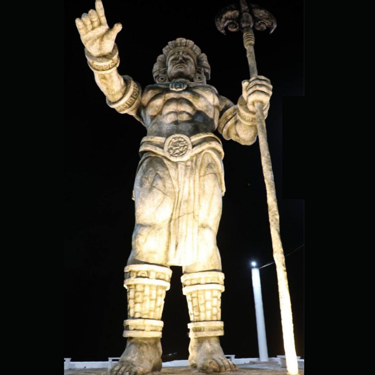 Chaac ya tiene estatua en Yucatán: Quién es y cuál es su historia