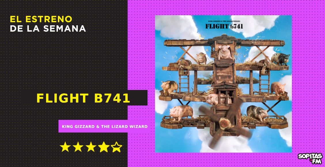 King Gizzard & The Lizard Wizard vuela al rock clásico en Flight b741