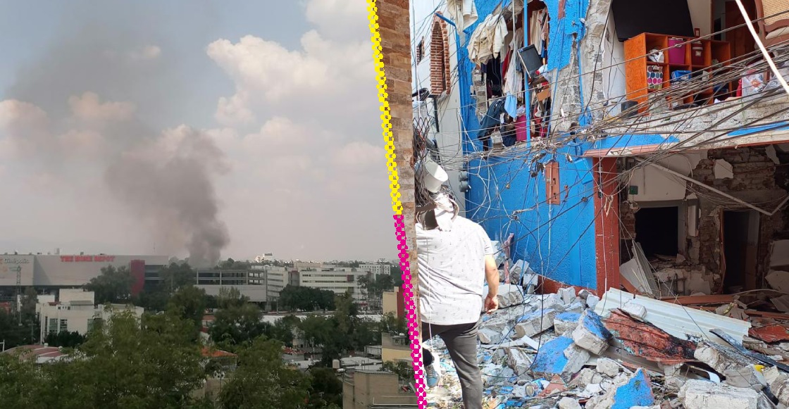 Explosión por fuga de gas en Coyoacán deja niños y adultos heridos