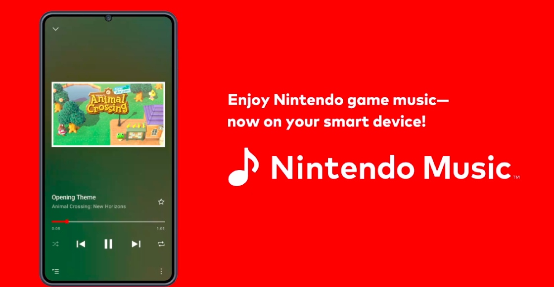 Nintendo Music en México y los países disponibles de la nueva app