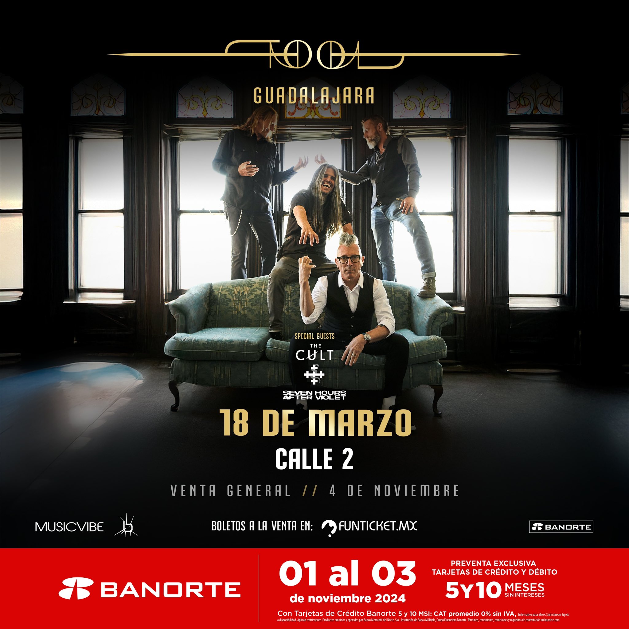 Tool en México: Fecha, lugar, venta de boletos y más