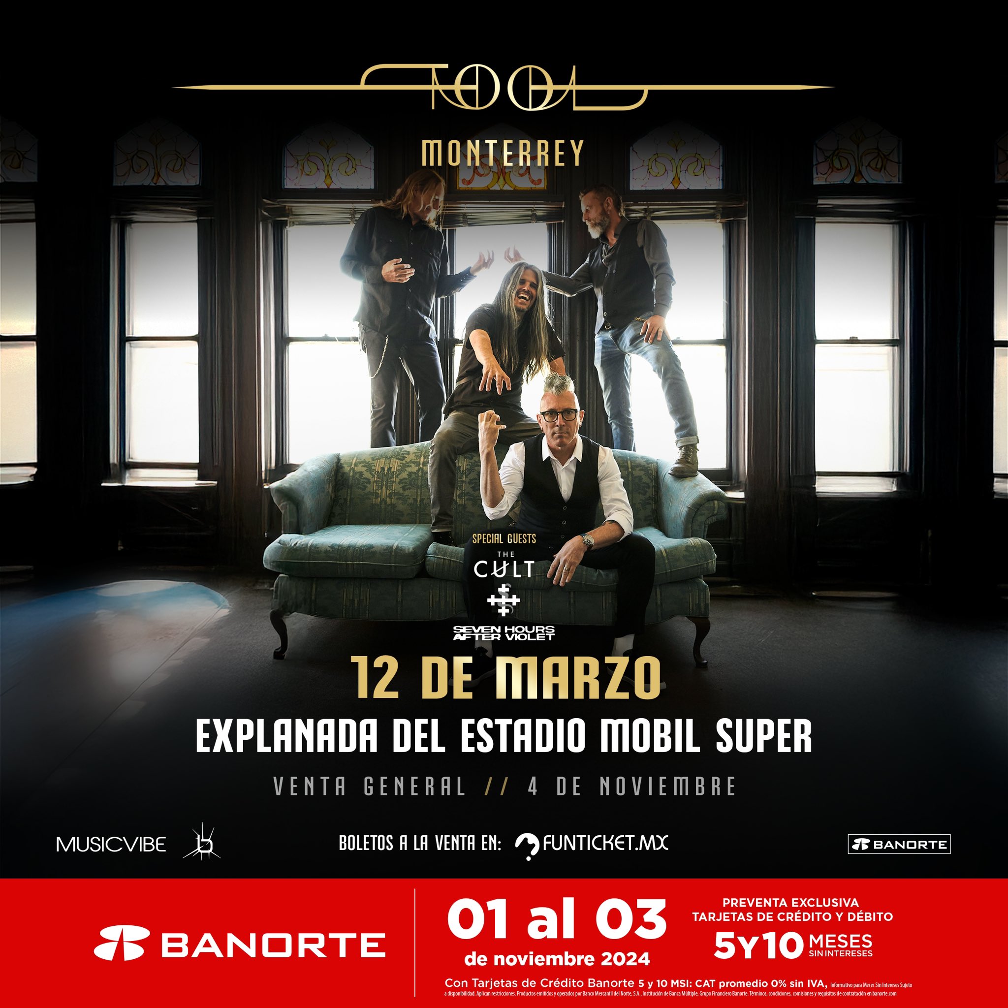 Tool en México: Fecha, lugar, venta de boletos y más