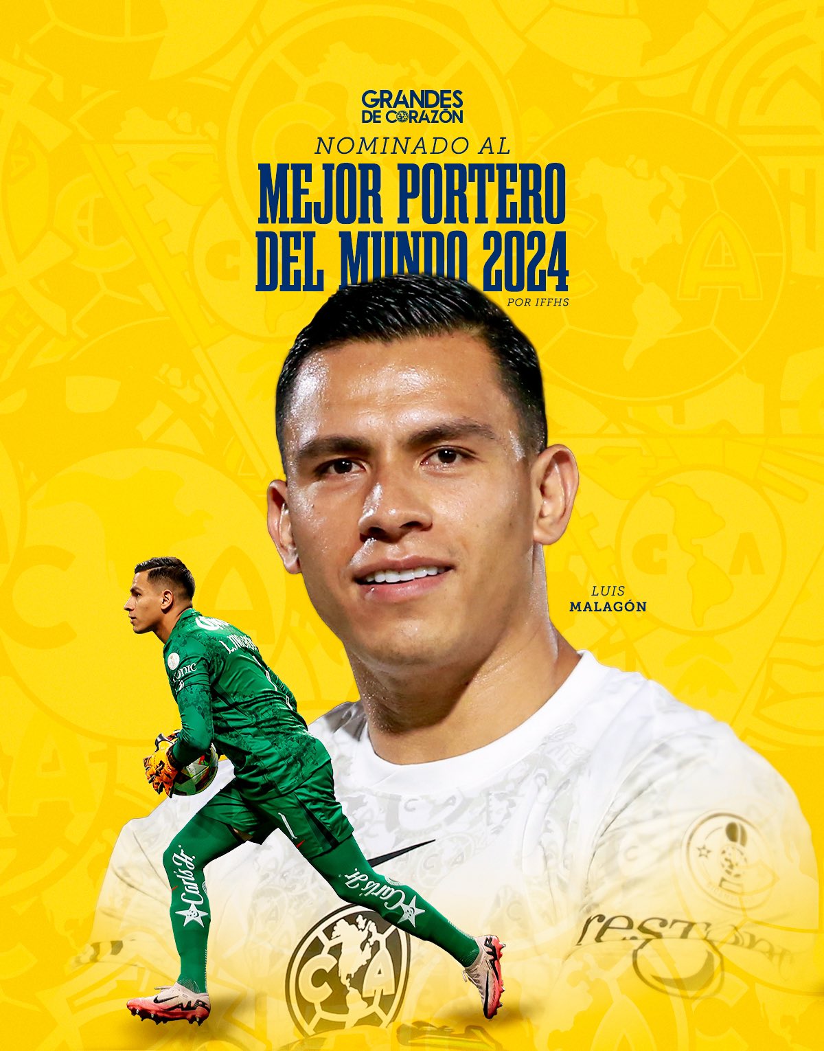 Luis Ángel Malagón, nominado a mejor portero del mundo en 2024