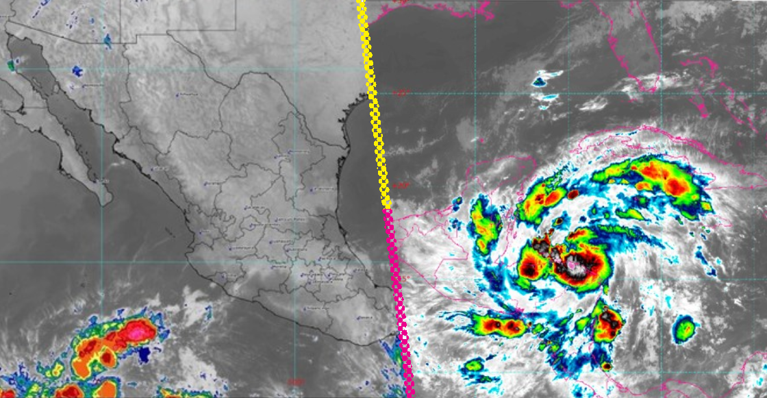 Alerta por tormenta tropical Sara en varios estados de México