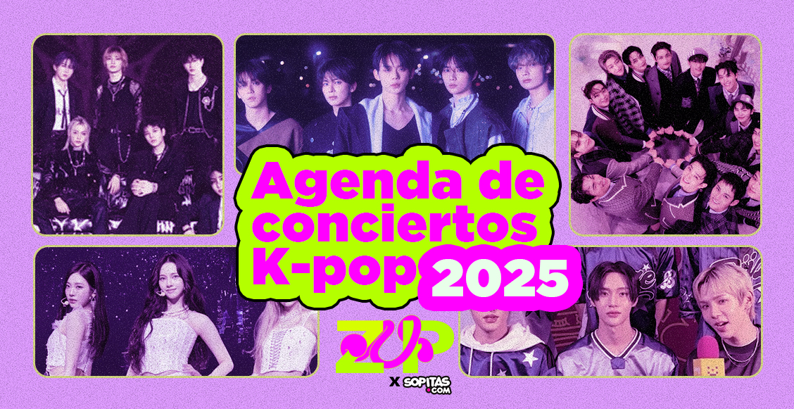 Agenda completa de conciertos de k-pop en México para 2025