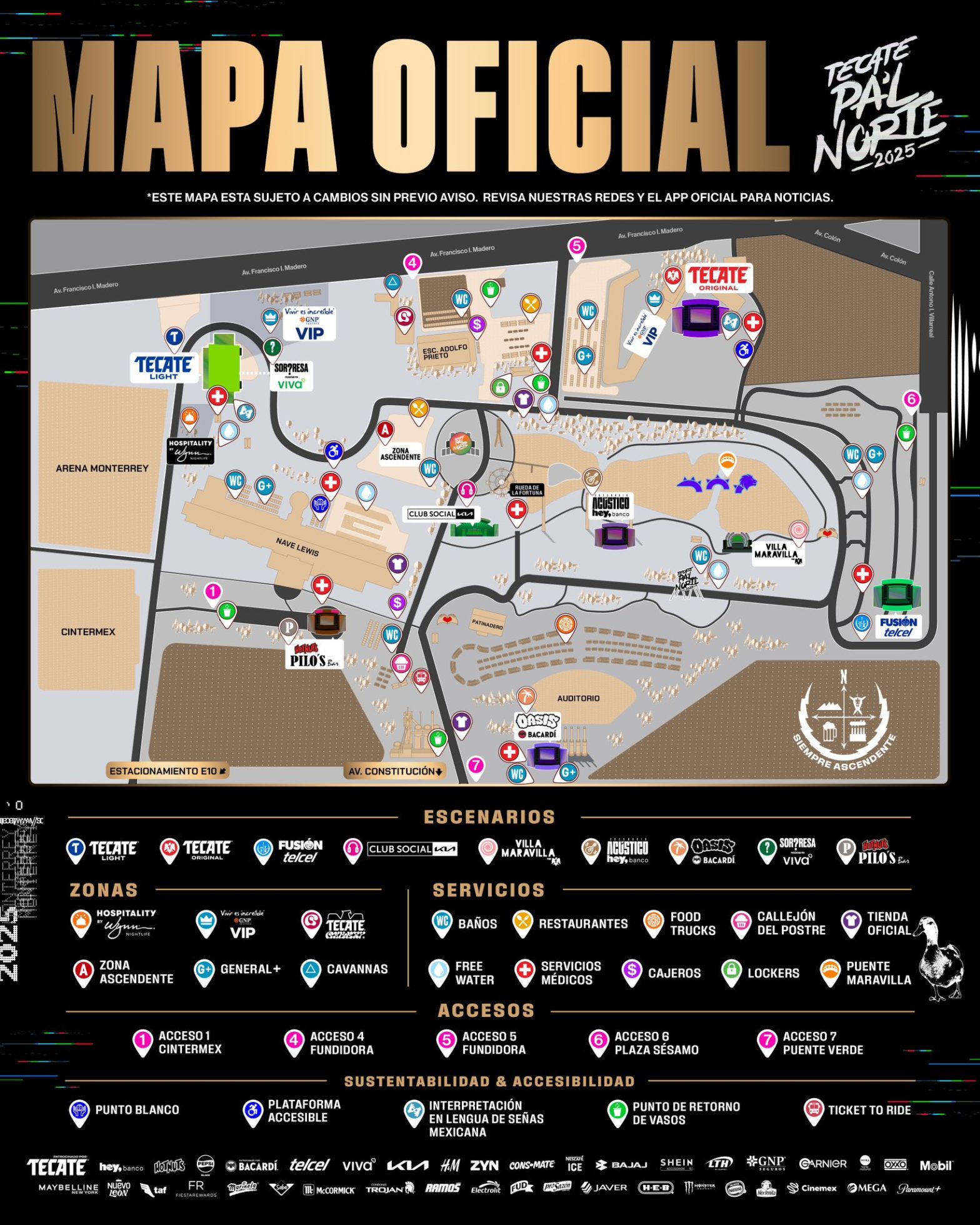 Pa'l Norte 2025: Fechas, cartel, boletos y todo lo que tienes que saber