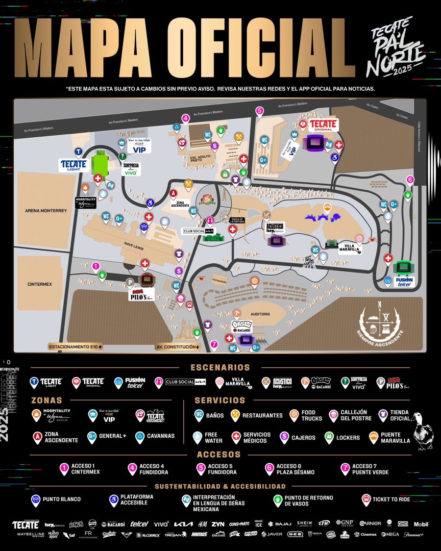 Pa'l Norte 2025: Fechas, cartel, boletos y todo lo que tienes que saber