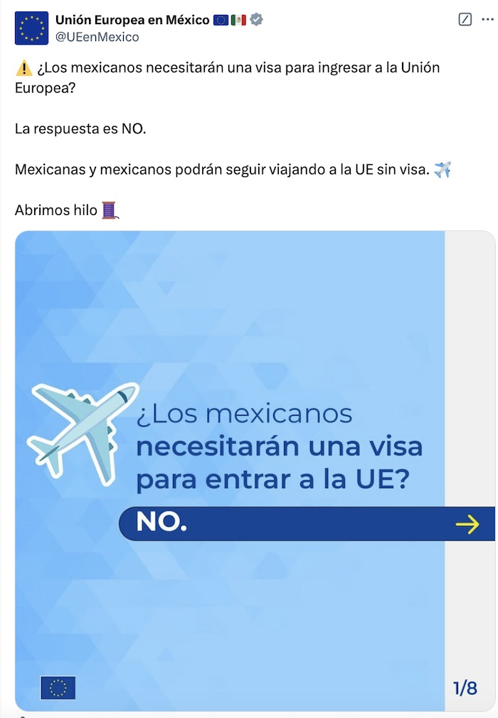 ETIAS 2025: Precio y cuándo entra en vigencia este permiso para viajar a Europa desde México