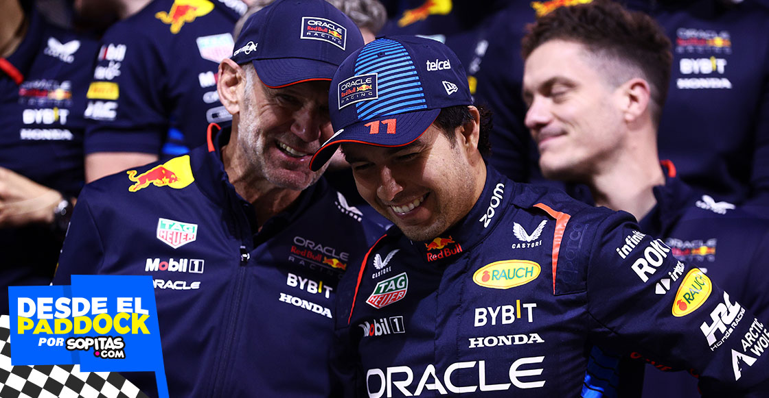 Adrian Newey responsabiliza a Red Bull de la caída del RB20 y de Checo en 2024