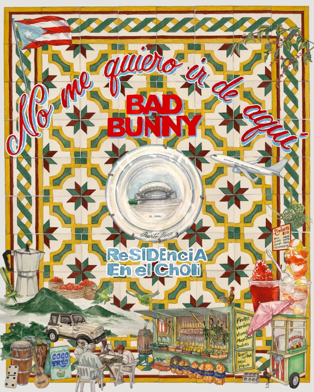 Bad Bunny anuncia residencia en Puerto Rico y confirma su regreso a México