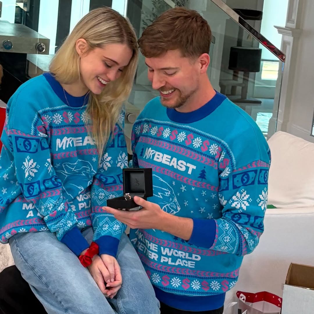 Fíjate, Paty: MrBeast anuncia su compromiso