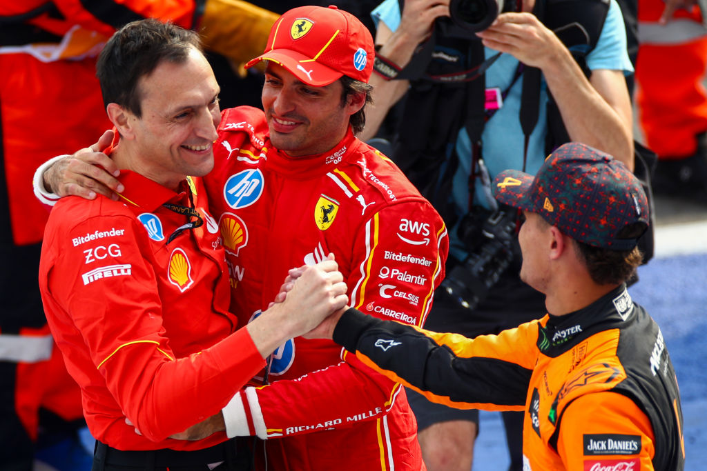 Riccardo Adami, ingeniero de carrera de Hamilton en Ferrari