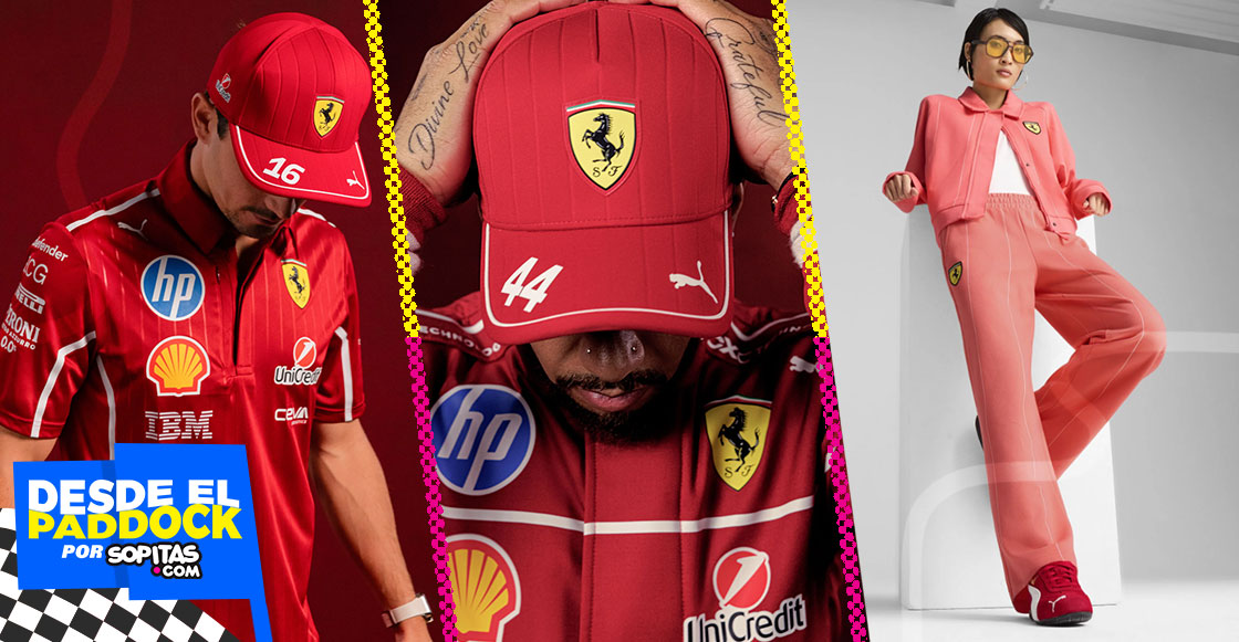 Precios de la nueva merch de Ferrari y Lewis Hamilton F1 2025