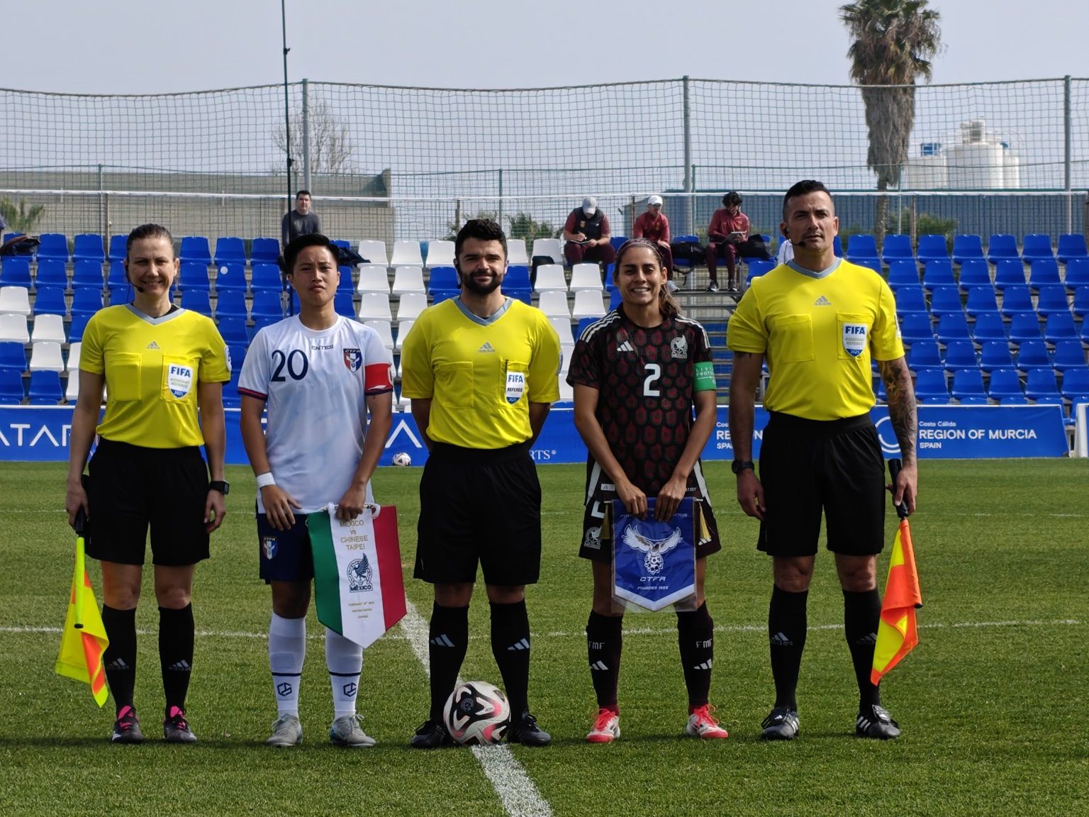 México derrota 4-0 a China Taipéi en su debut de la Pinatar Cup