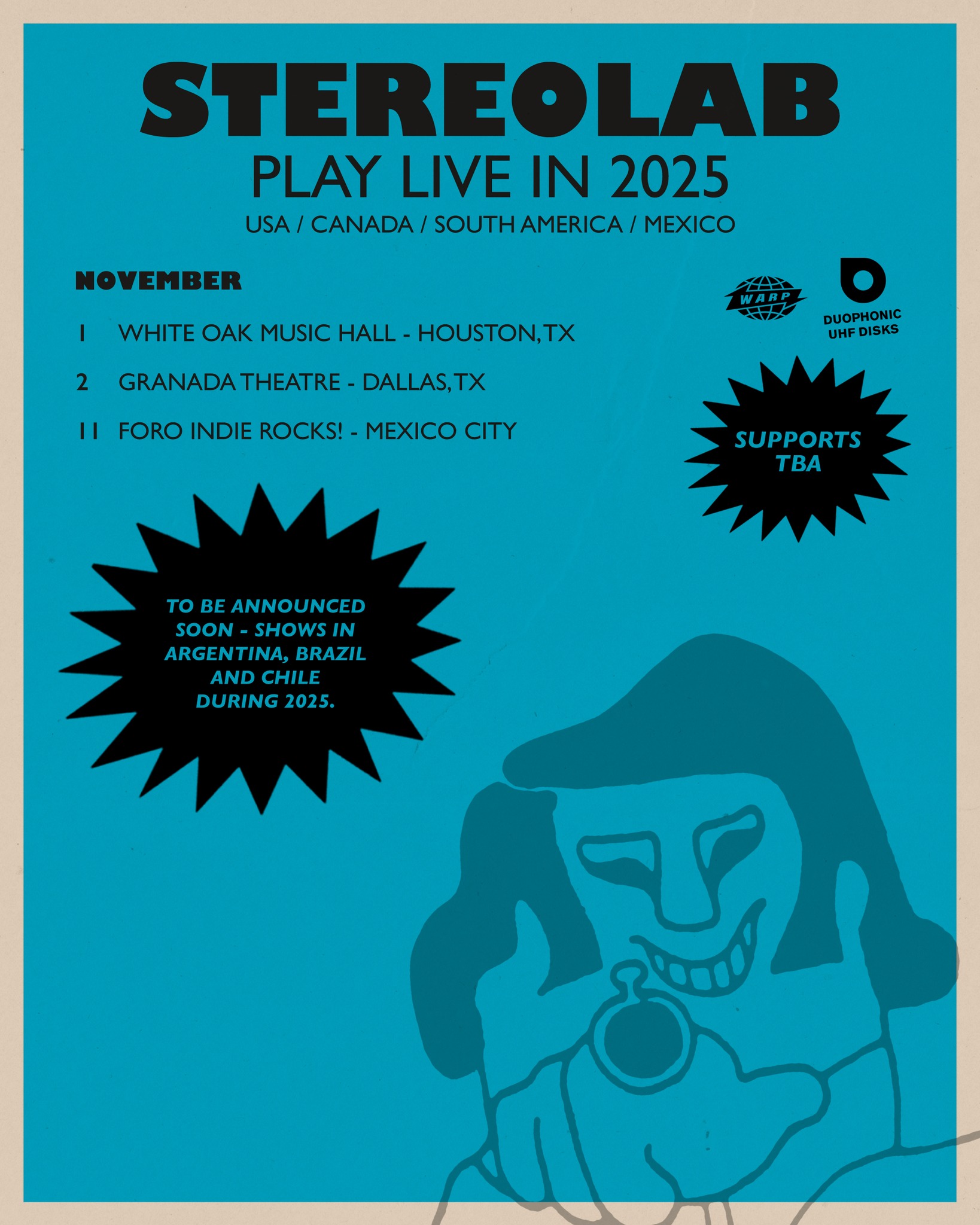 ¡Stereolab vuelve a México!