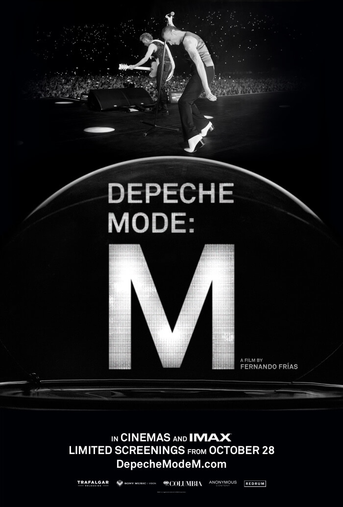 ¡Ya hay fecha para el estreno del documental 'M' que Depeche Mode grabó en CDMX!