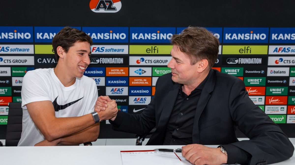 Mateo Chávez se convierte en el segundo mexicano en jugar en el AZ Alkmaar