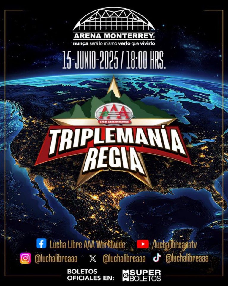 Triplemania Regia 2025: Fecha, hora, boletos y cartelera
