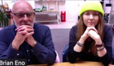 Entervista con Brian Eno y Beatie Wolfe sobre sus nuevos discos