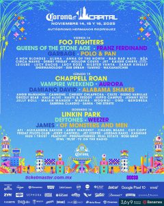 Corona Capital 2025: Lineup por día, cartel, fechas y boletos