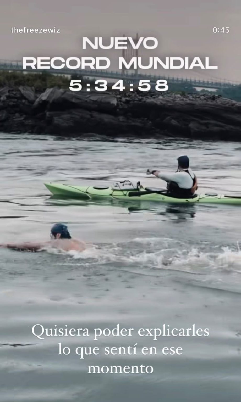 David Olvera, el mexicano que conquistó Manhattan con su récord mundial en aguas abiertas