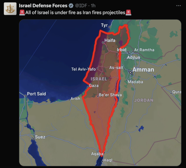 Irán responde a Israel: Misiles esquivan Domo de Hierro en Tel Aviv