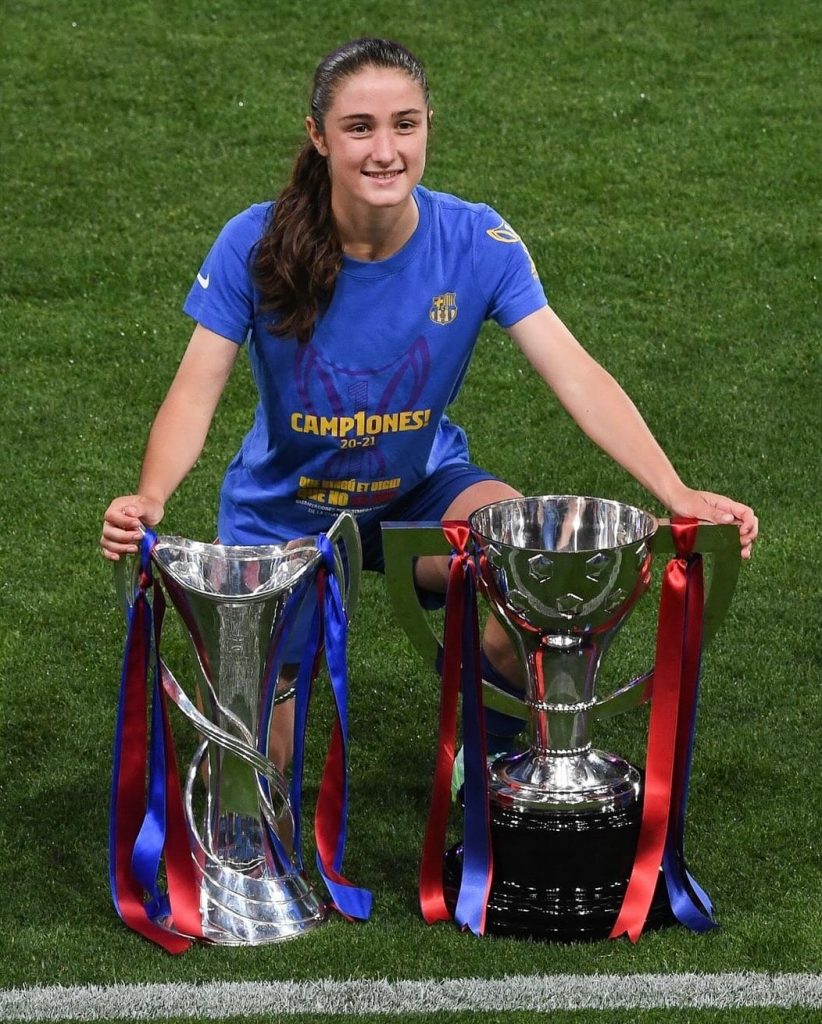 ¿Quién es Bruna Vilamala, jugadora que llega de Barcelona al América ...