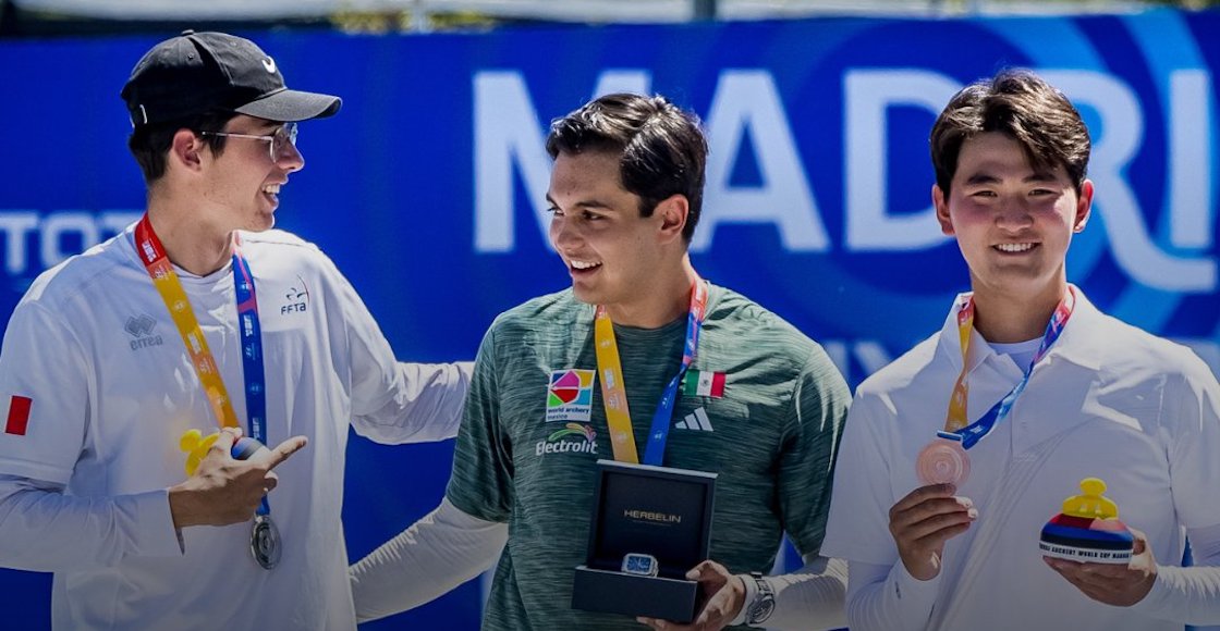 El mexicano Matías Grande gana oro en Copa del Mundo de Tiro con Arco