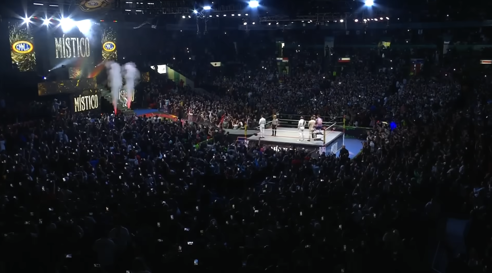 Viernes Espectacular del CMLL: Místico, Máscara Dorada y Atlantis Jr ...