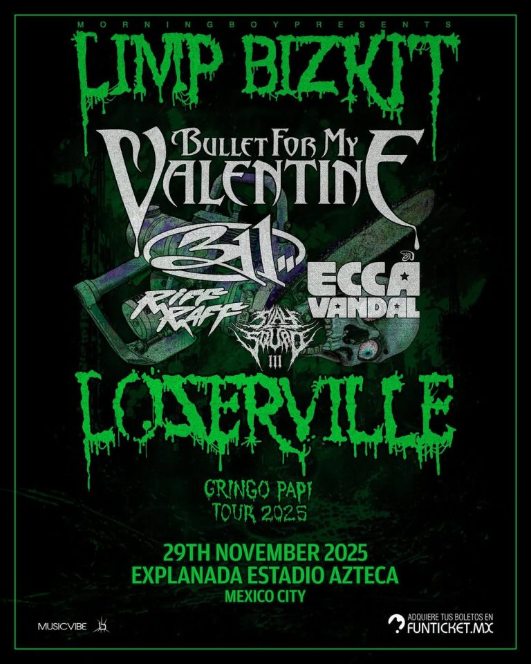 Limp Bizkit en la Explanada del Estadio Azteca - Sopitas.com