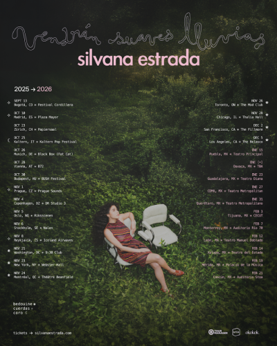 De Vienna hasta CDMX: La gira internacional de Silvana Estrada